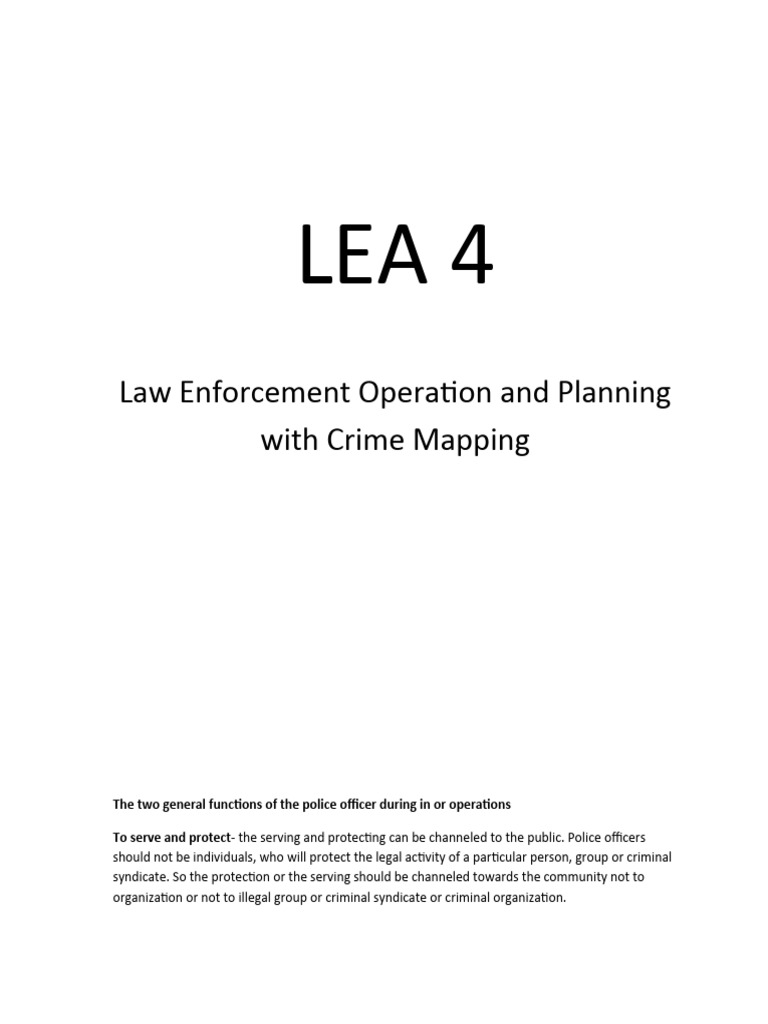 LEA 4 - Module | PDF | Search Warrant | Search And Seizure