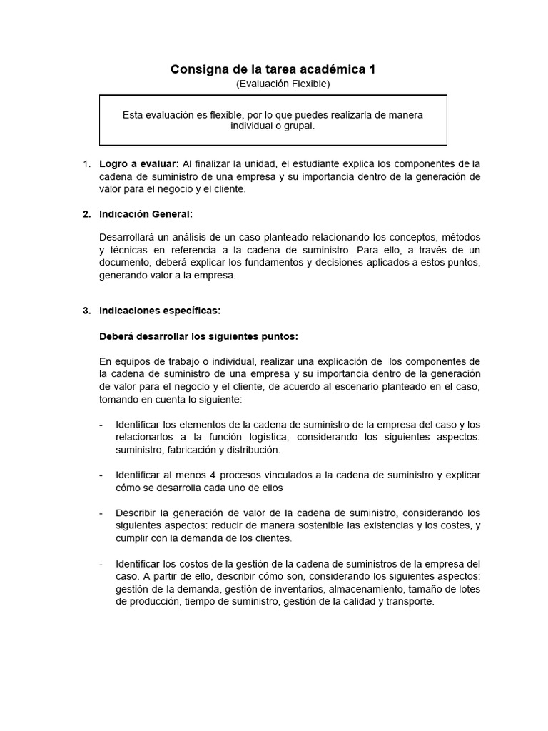 GC AD71 Consigna TA1 23C2A V3 | PDF | Evaluación | Business