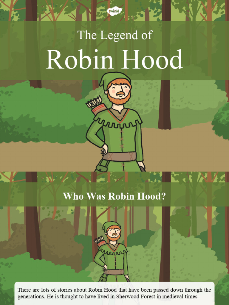 T H 042 The Legend of Robin Hood PowerPoint Ver 1 | PDF | Robin Hood ...