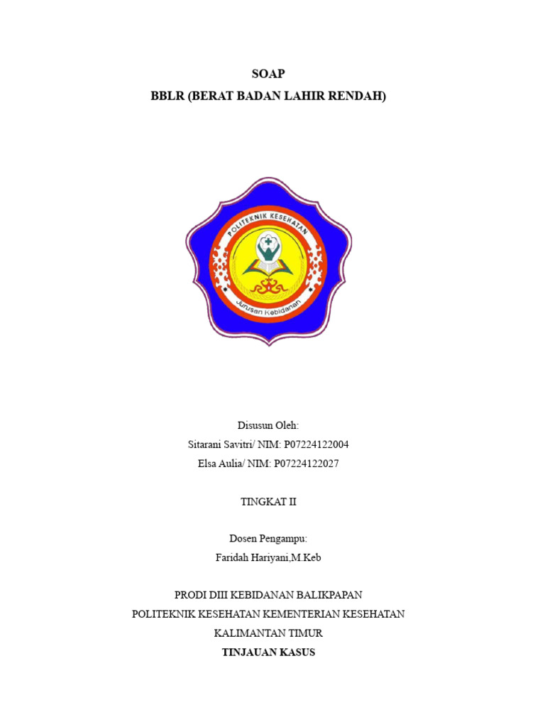 BBLR Sitarani Dan Elsa Aulia | PDF