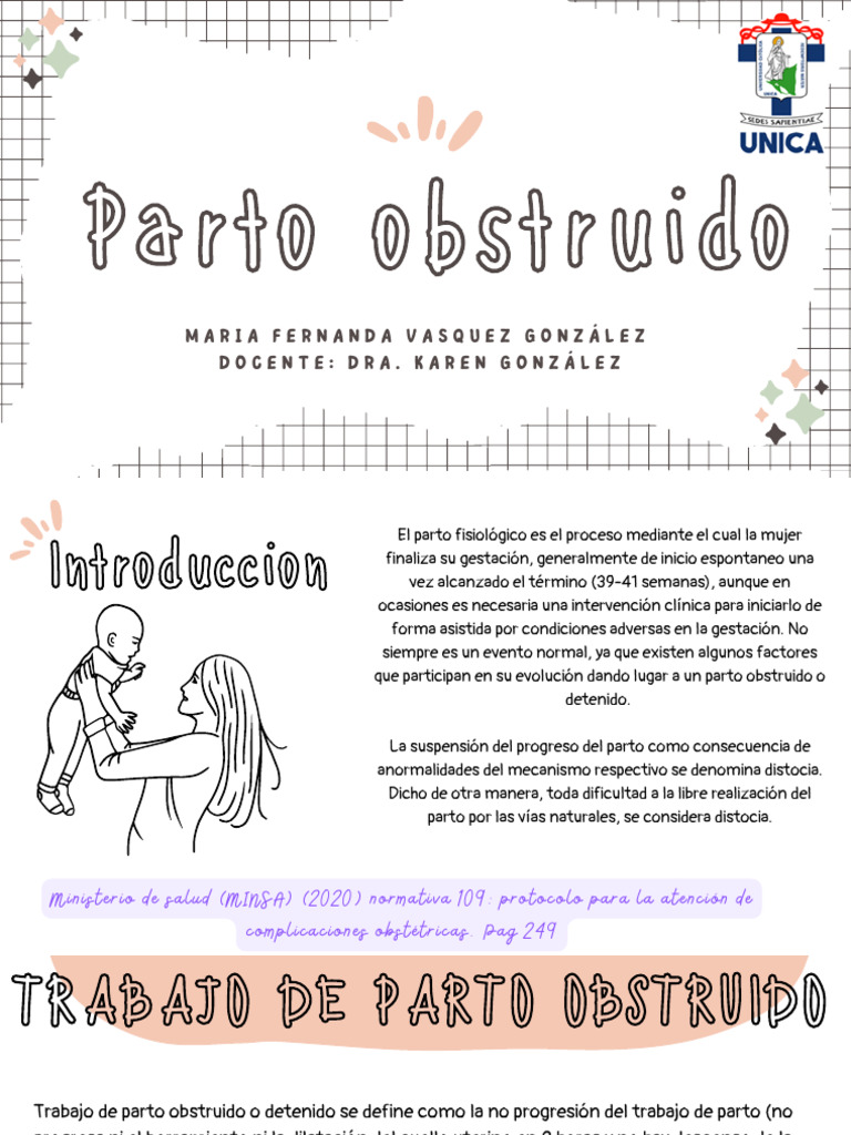 Parto Obstruido - 2 | PDF | Parto | Salud maternal