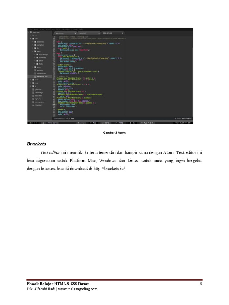 Belajar HTML Dasar Pengertian HTML v2 | PDF Belajar HTML Dasar Pengertian HTML v2 | PDF