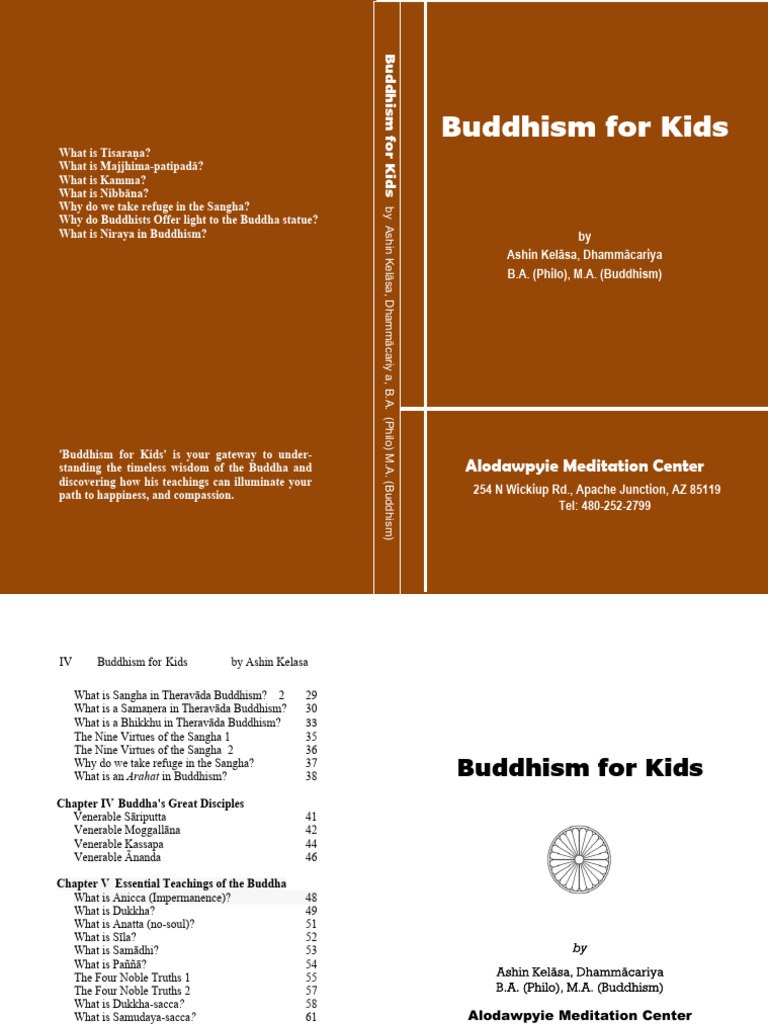 Buddhism Basics for Children | PDF | Four Noble Truths | Enlightenment In Buddhism
