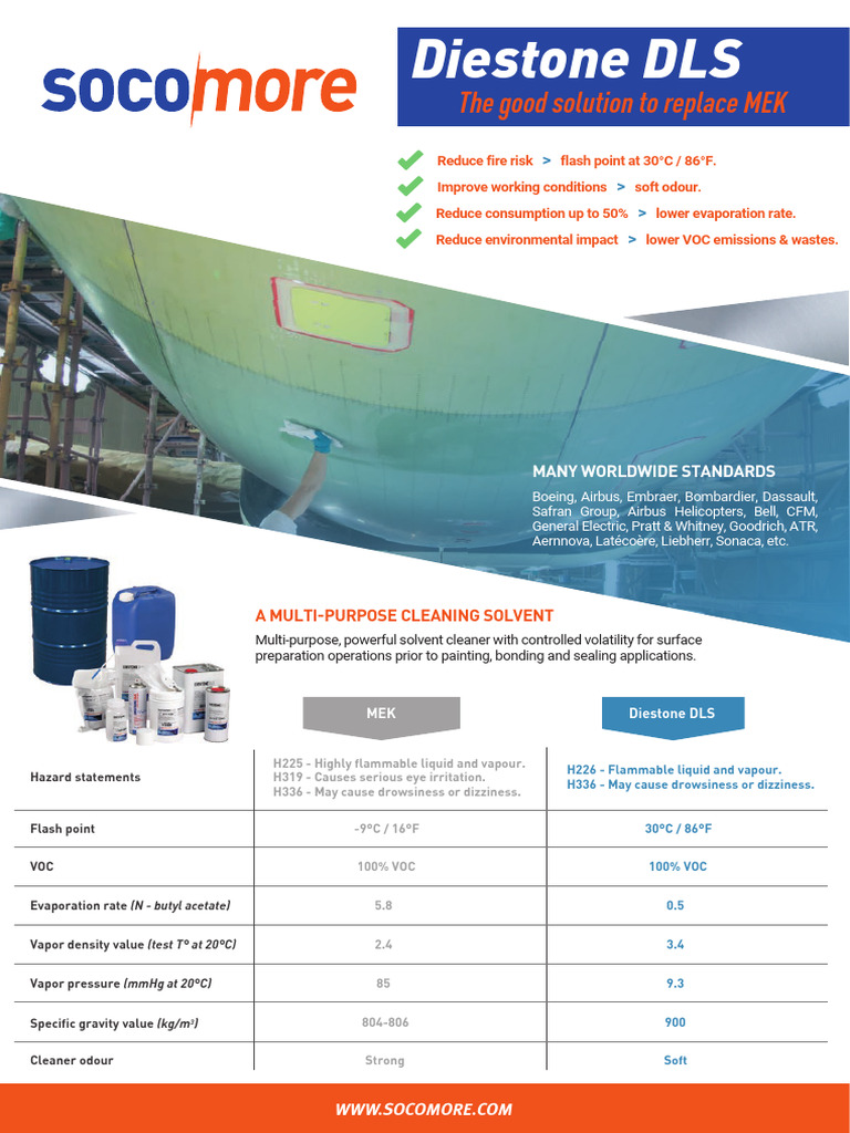 Diestone DLS: Eco-Friendly Solvent Cleaner | PDF | Volatile Organic ...