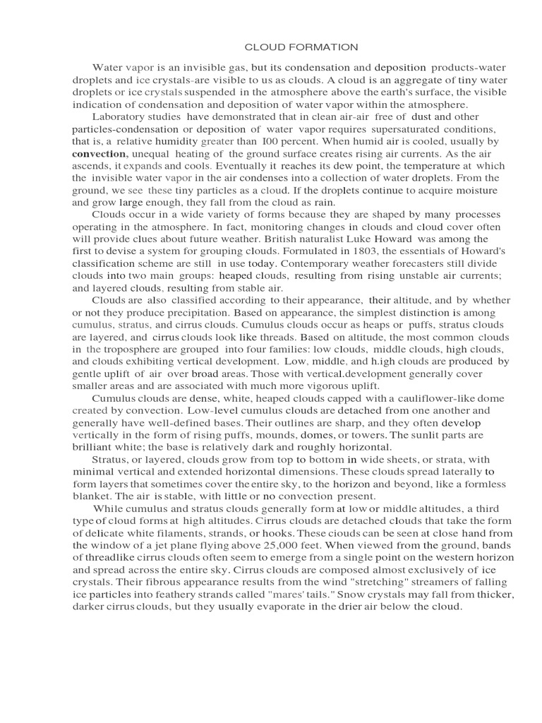 TOEFLiBT 457 460 | PDF | Cloud | Humidity