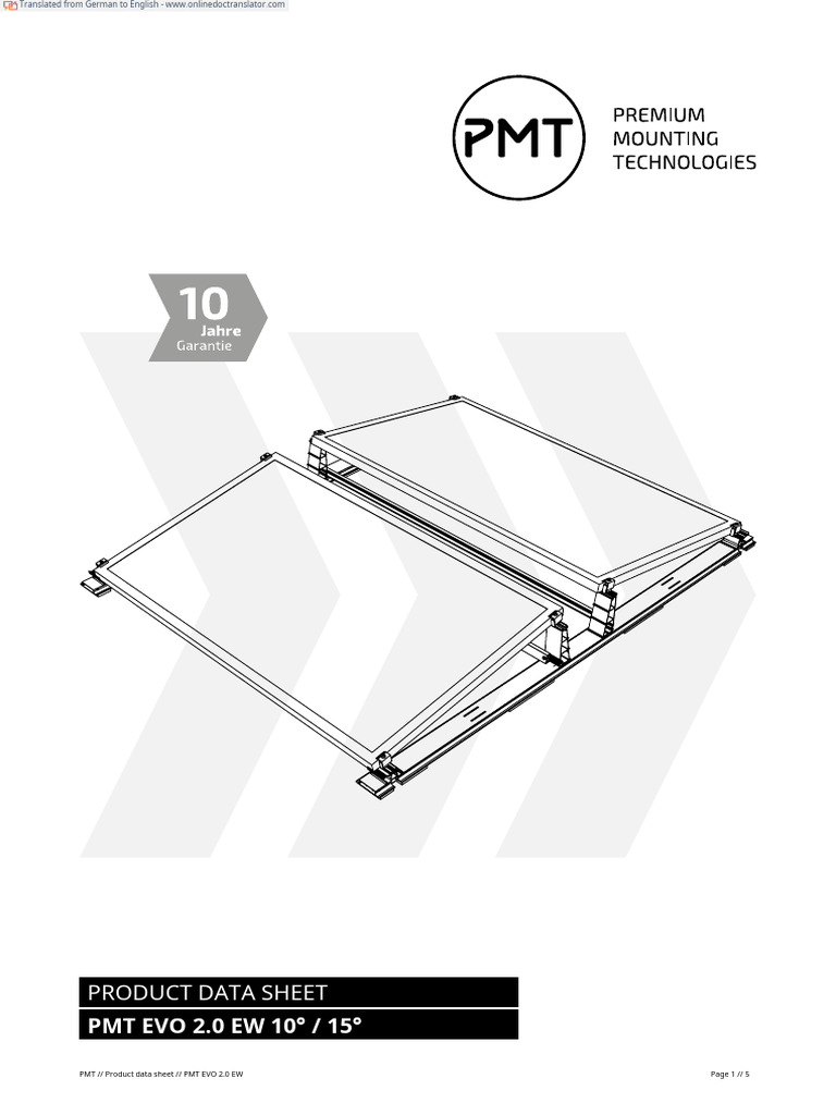Anlage 2b PMT DB Evolution 2.0 EW de - De.en | PDF | Building Engineering | Manufactured Goods