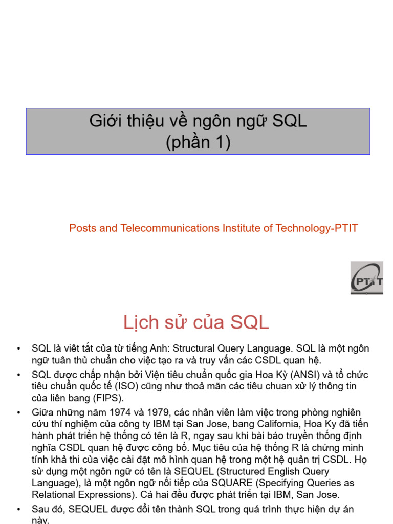 Slide 9 SQL DDL | PDF