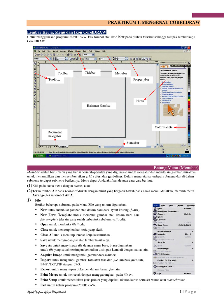 MODUL Desain Grafis | PDF