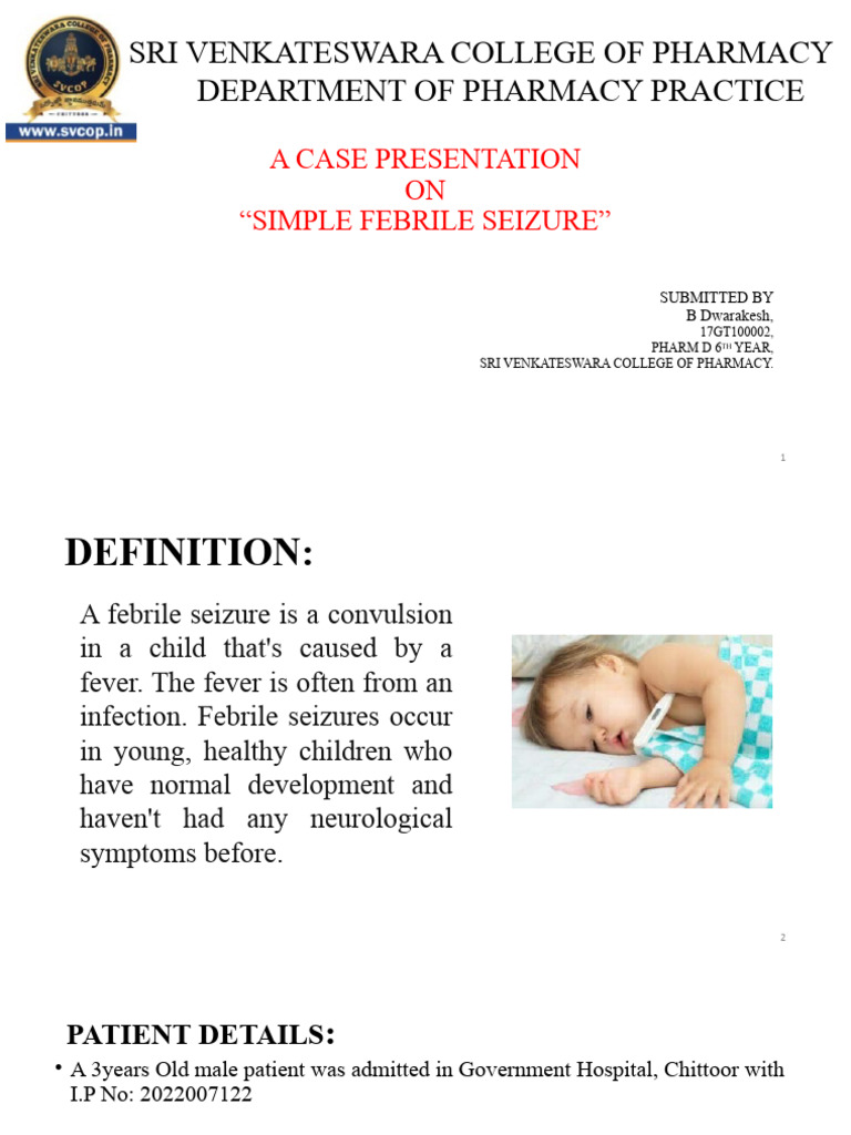 Febrile Seizure | PDF | Fever | Causes Of Death
