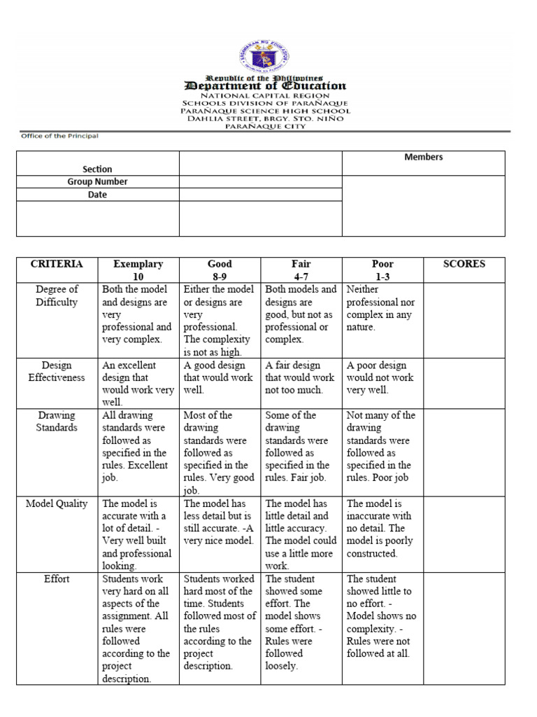 Cathedral Rubric | PDF | Rubric (Academic) Cathedral Rubric | PDF | Rubric (Academic)