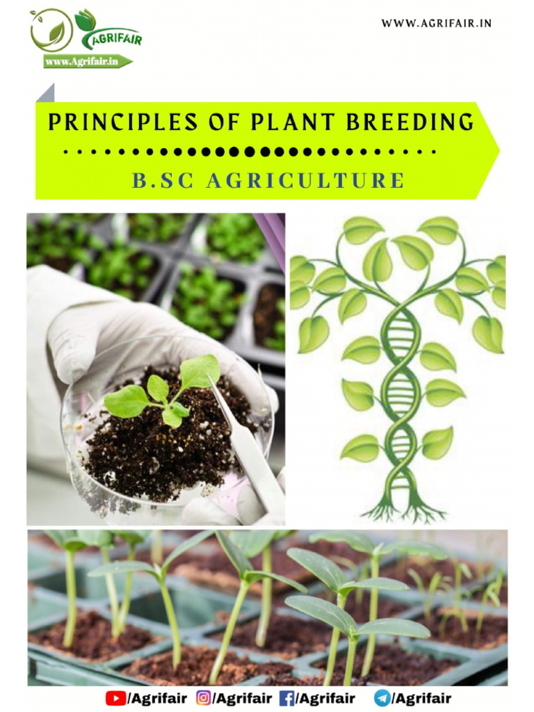 Principles of Plant Breeding | PDF | Biological Interactions | Plants