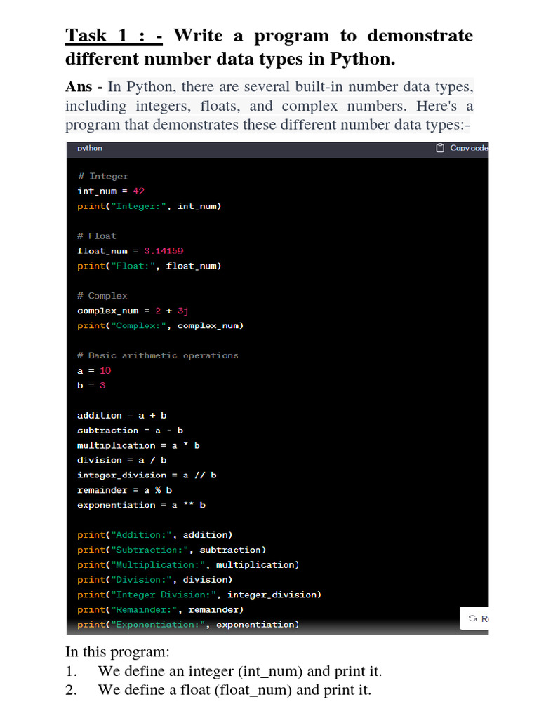 Python Lab File | PDF | Programming | Computer Program