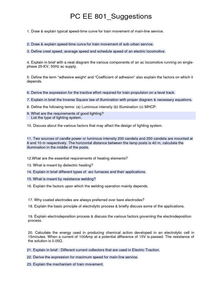PC EE 01 - Suggestions | PDF