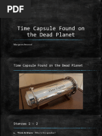 "Time Capsule Found On The Dead Planet" by Margaret Atwood | PDF