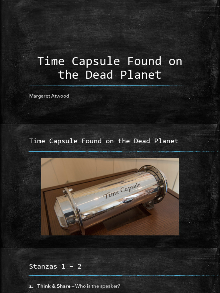 Time Capsule - Atwood | PDF