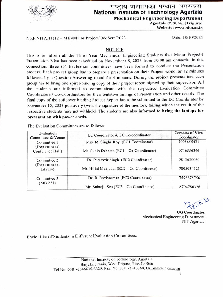 Project Notice Third Year OS 23-24 | PDF | Technology & Engineering