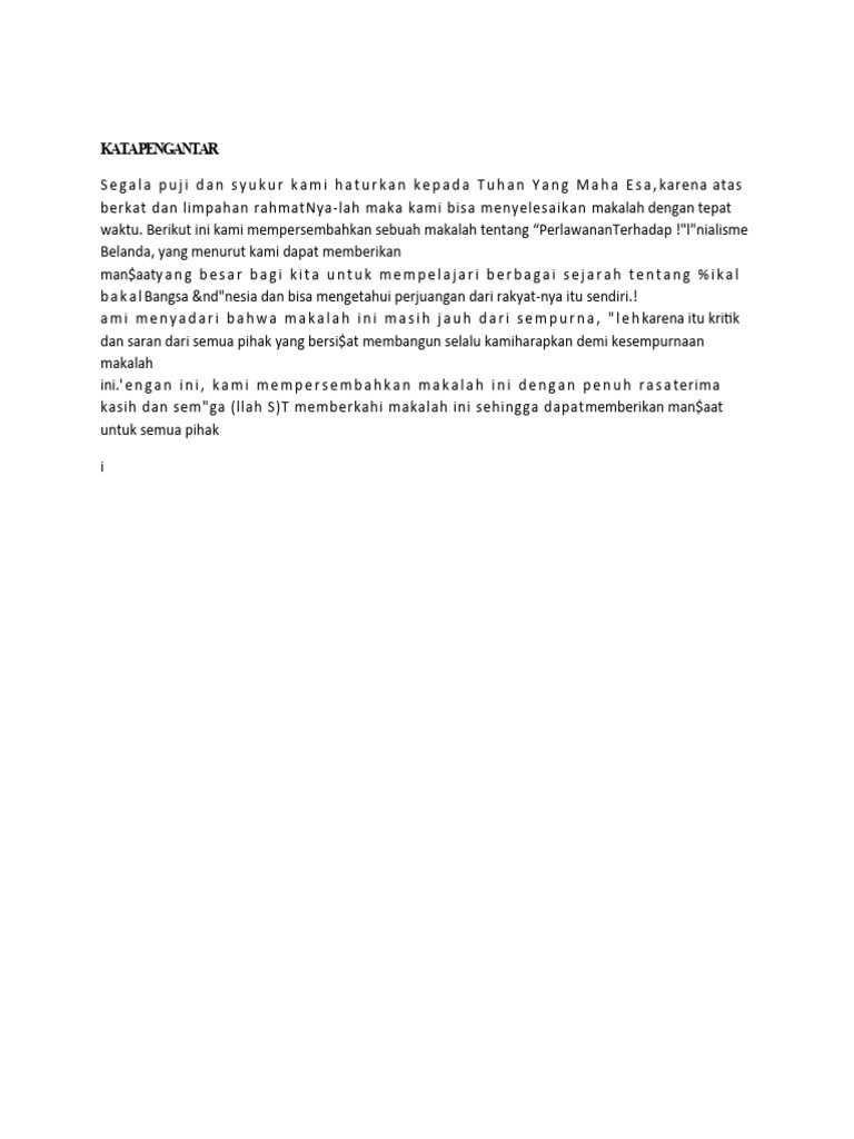 Kata Pengantar | PDF | Kajian Bahasa Asing