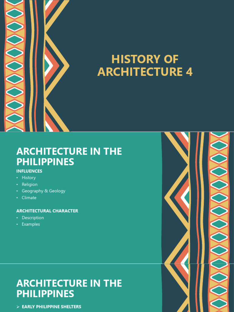 History of Architecture 4 Week 2 3 2 | PDF | Philippines | Spanish Empire