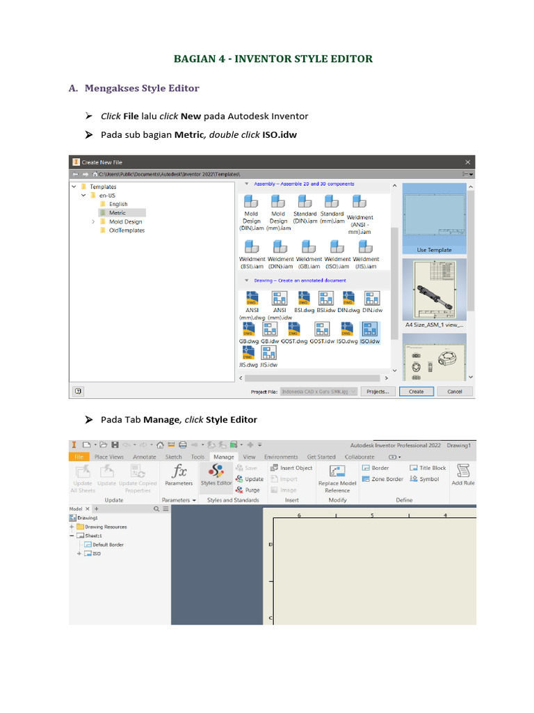 Modul Style Editor | PDF