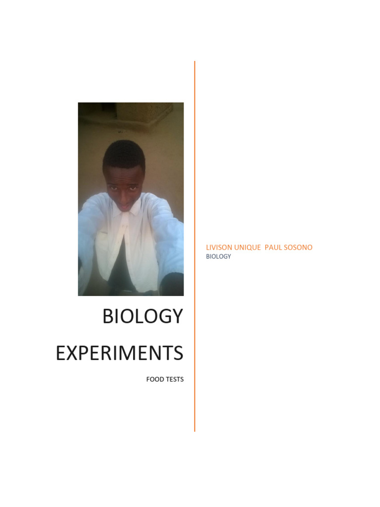 Biology Experiments | PDF | Molecules | Materials