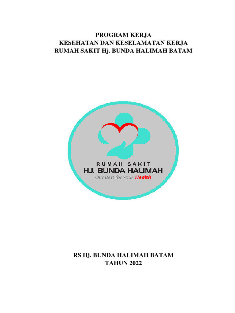 MFK 1c. Program-kerja-K3RSBH + Anggaran (REVISI) - Oke | PDF ...