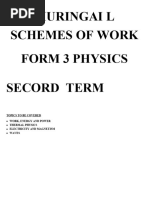 Phy 4023 Internal Syllabus | PDF | Physics | Heat