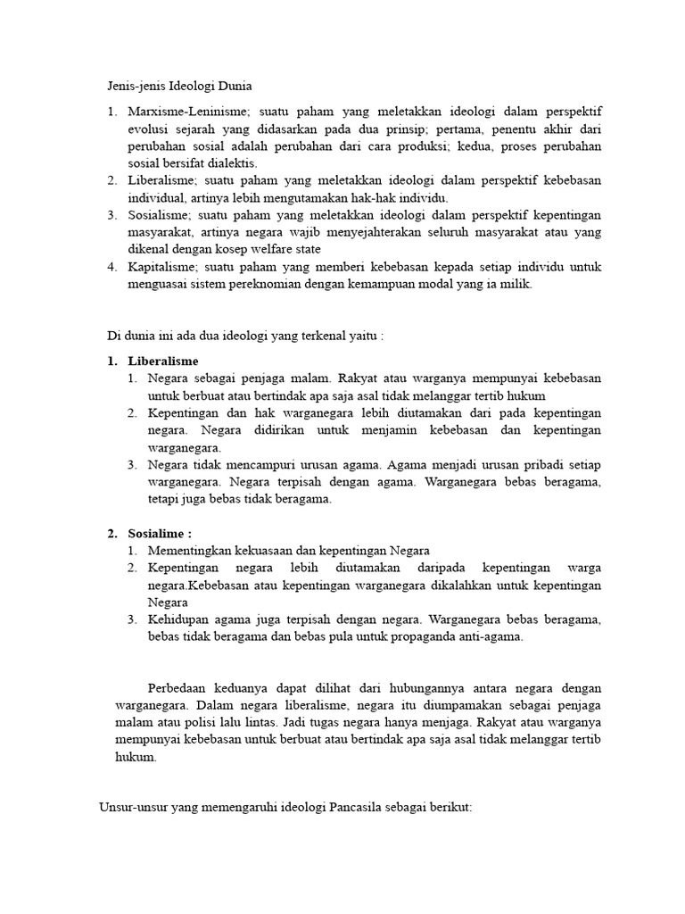 Script Presentasi Pancasila Ideologi Negara | PDF
