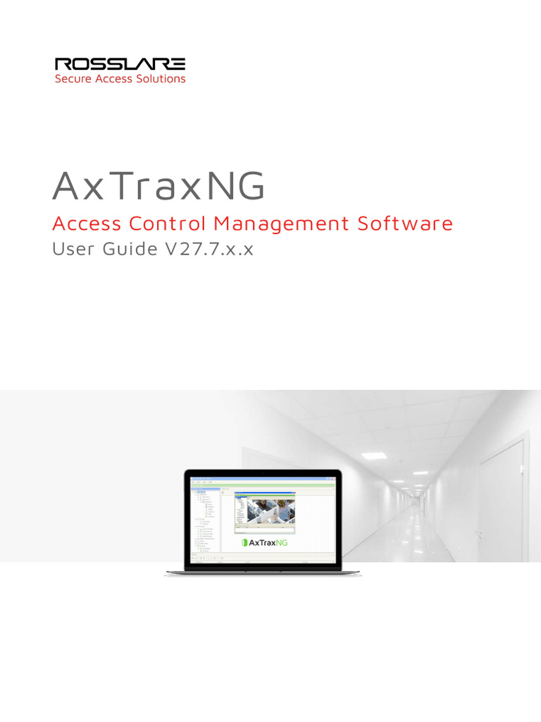 AxTraxNG V27.7.x.x User Guide V2021!01!10 | PDF | Access Control | Icon ...