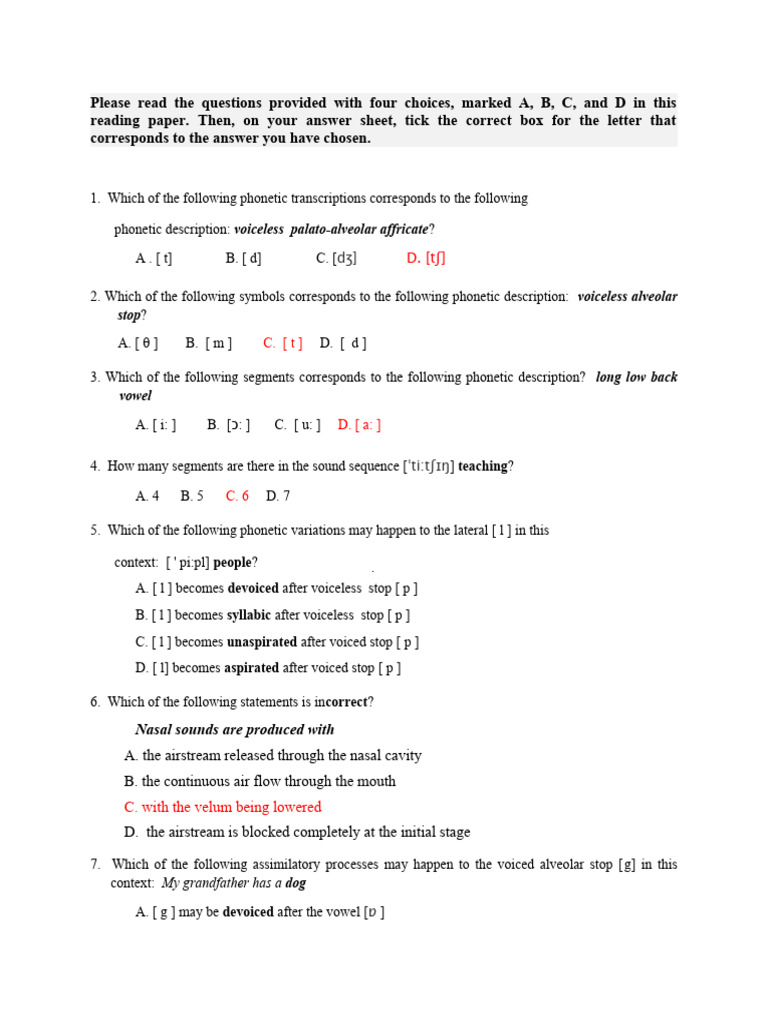 Assignment 8a | PDF | Phonetics | Phoneme
