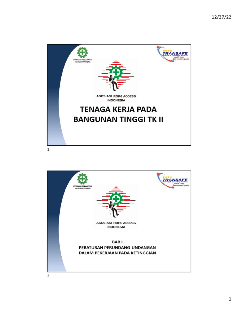 Tenaga Kerja Pada Bangunan TK 2 | PDF