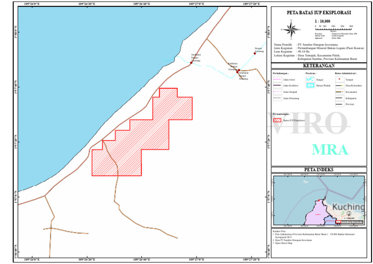 Peta Batas Iup Eksplorasi | PDF