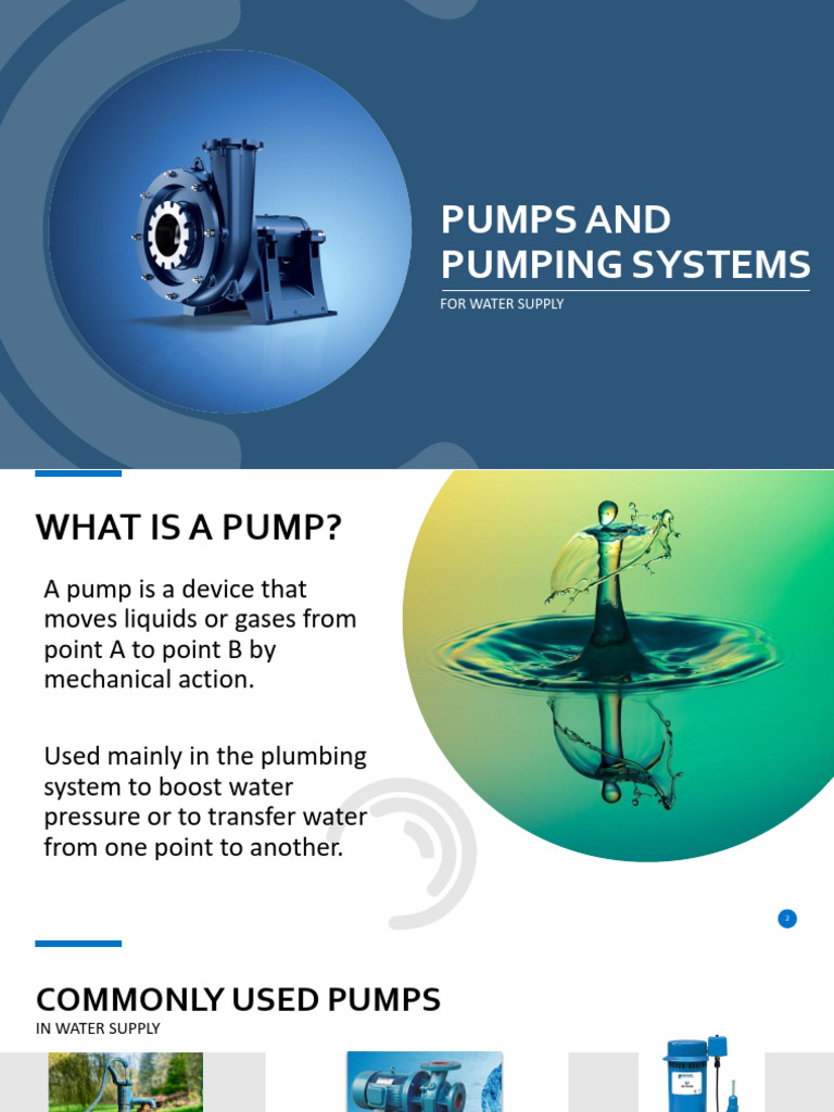 Module 8 - Pumps and Pumping Systems | PDF | Pump | Mechanical Engineering