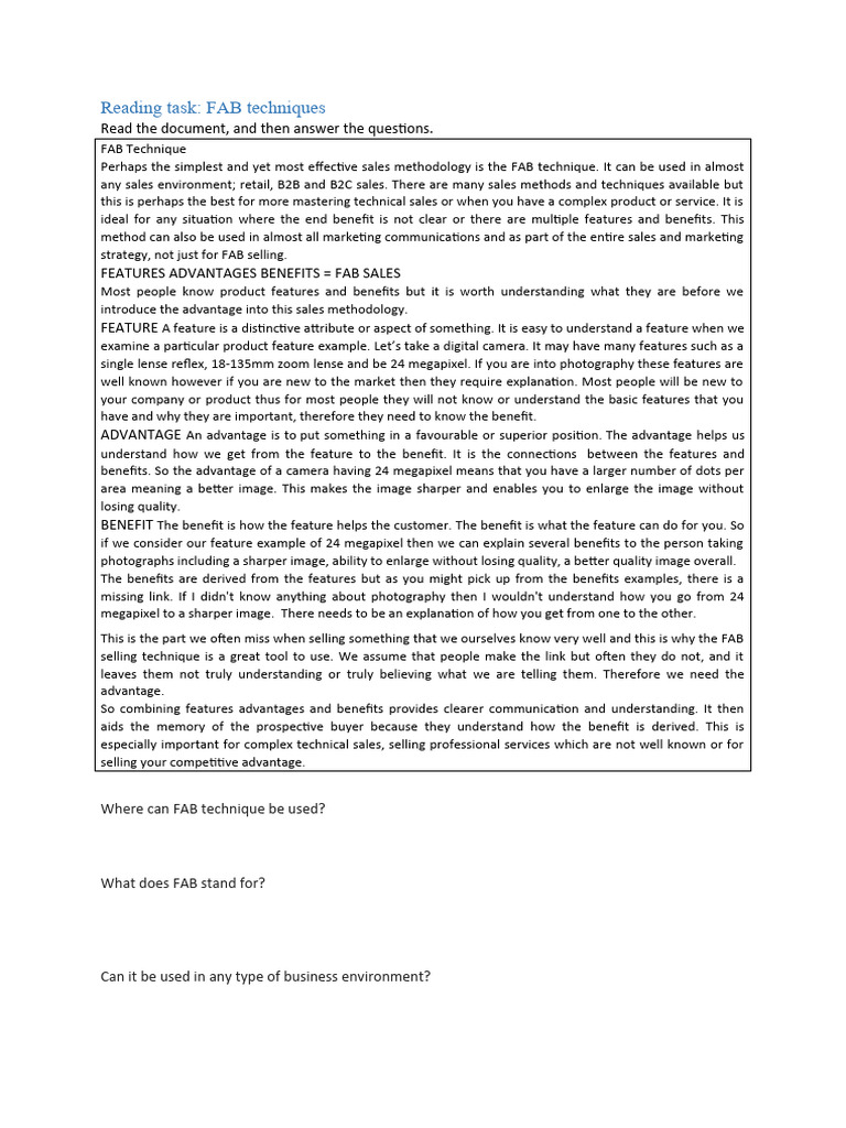 Negotiation Exercises | PDF | Sales | Marketing