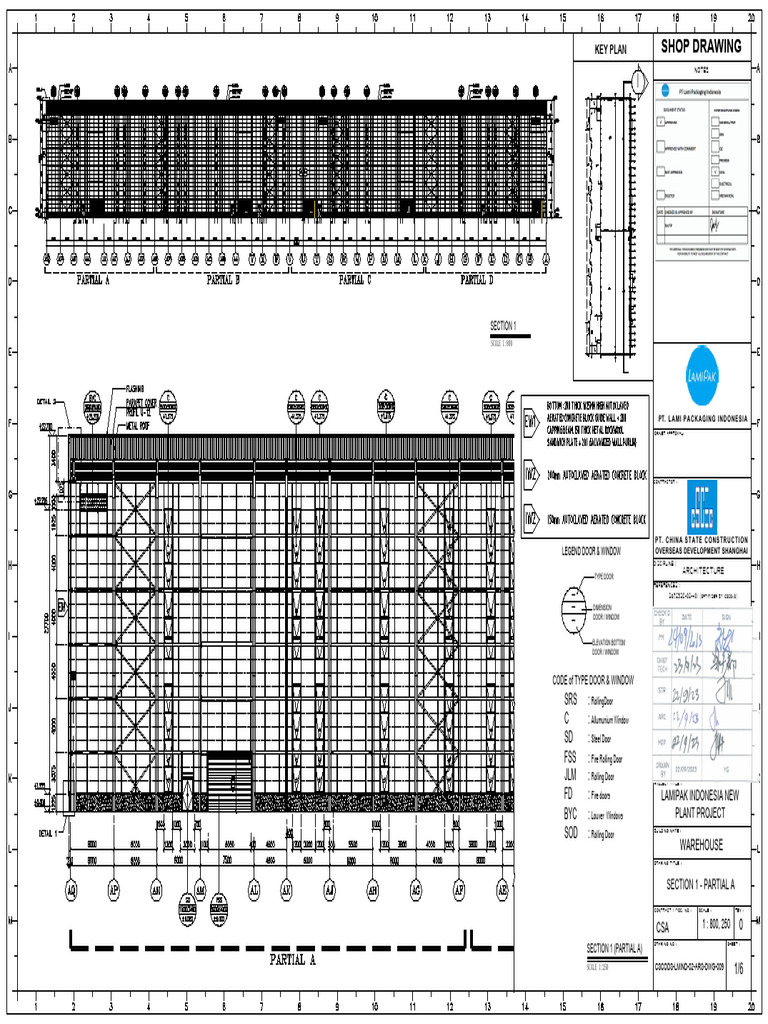 CSCODS-LMIND-02-ARS-DWG-009-Rev 0-Section 1 - Partial A (6 Sheets) (22 ...