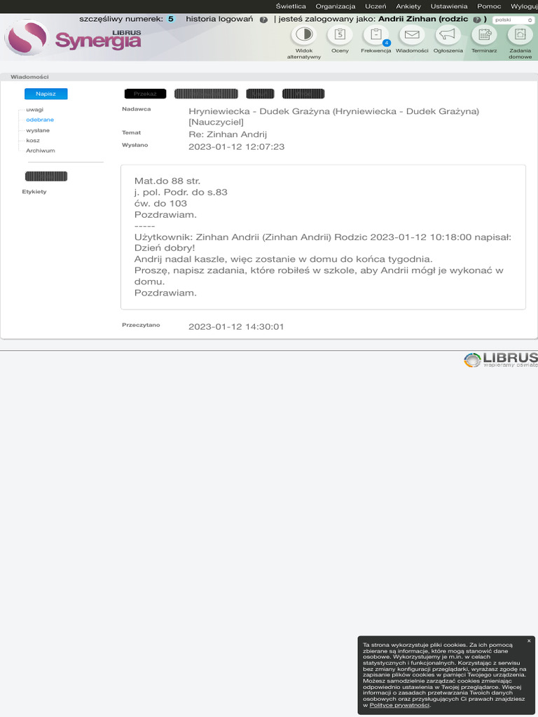 LIBRUS Synergia | PDF