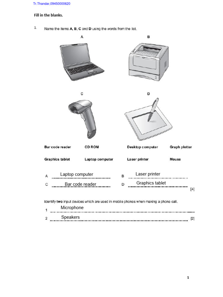 My Mum's Work HW | PDF | Printer (Computing) | Computer Monitor