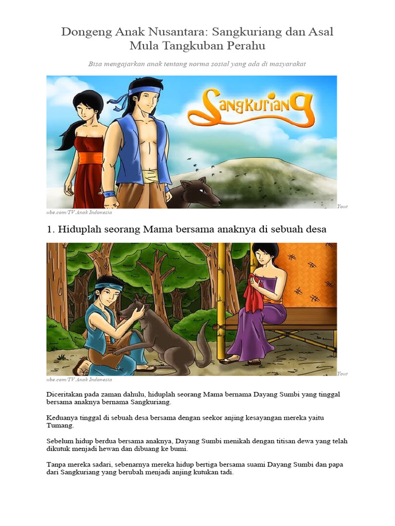 Dongeng Anak Nusantara | PDF