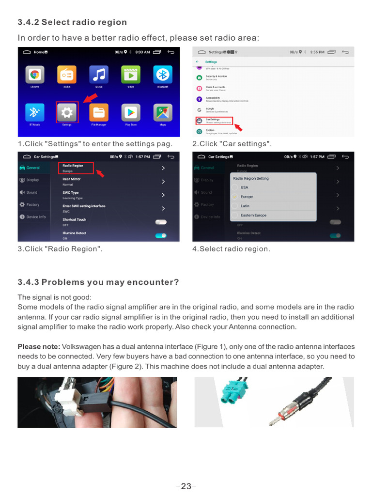 Android Player Troubleshooting Guide | PDF | Radio | Global Positioning ...