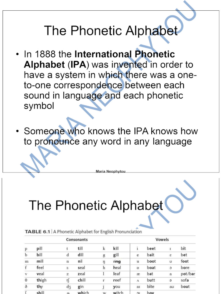 Phonetics | PDF