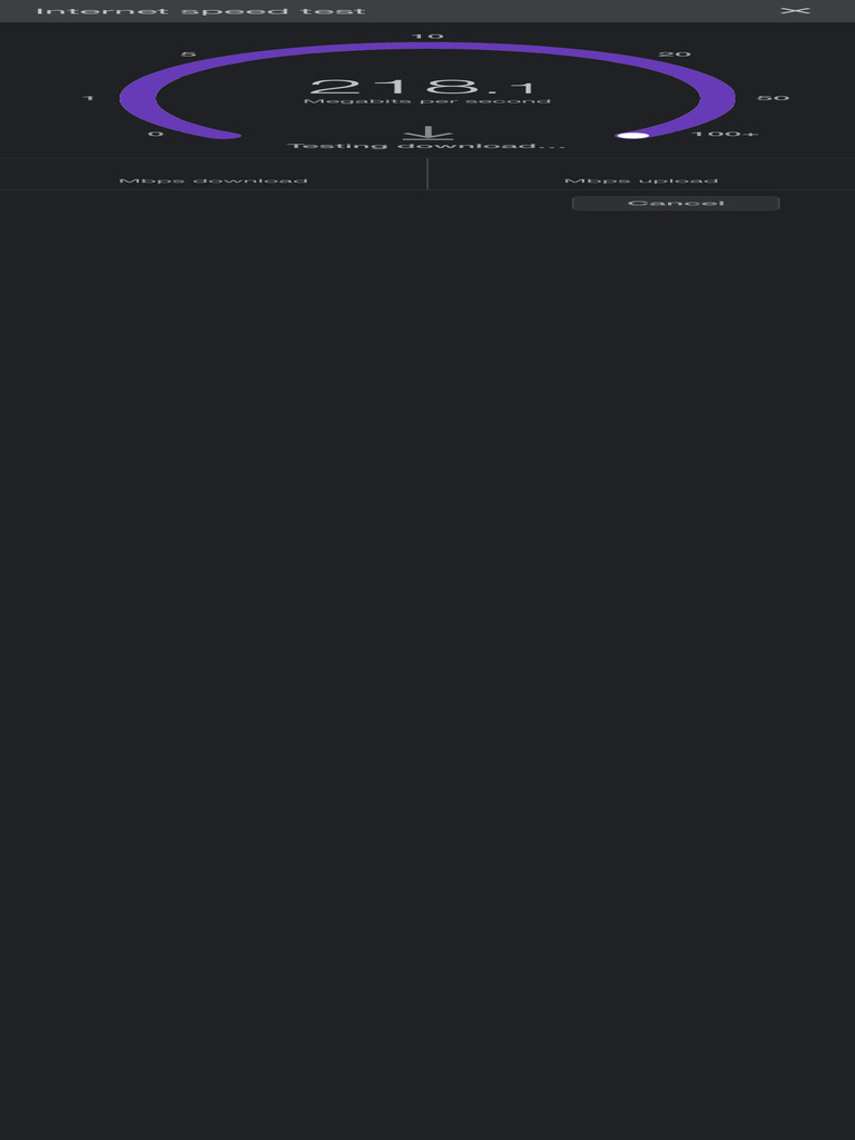 Google Internet Speed Test Guide | PDF | Internet Access | Internet