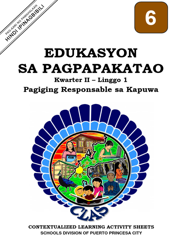 Esp6 - q2 - Clas1 - Pagigingresponsablesakapuwa - v3 - JOSEPH AURELLO | PDF