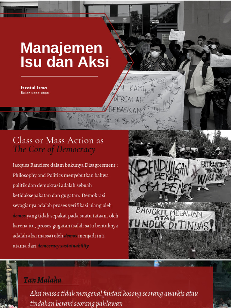 Manajemen Isu Dan Aksi | PDF