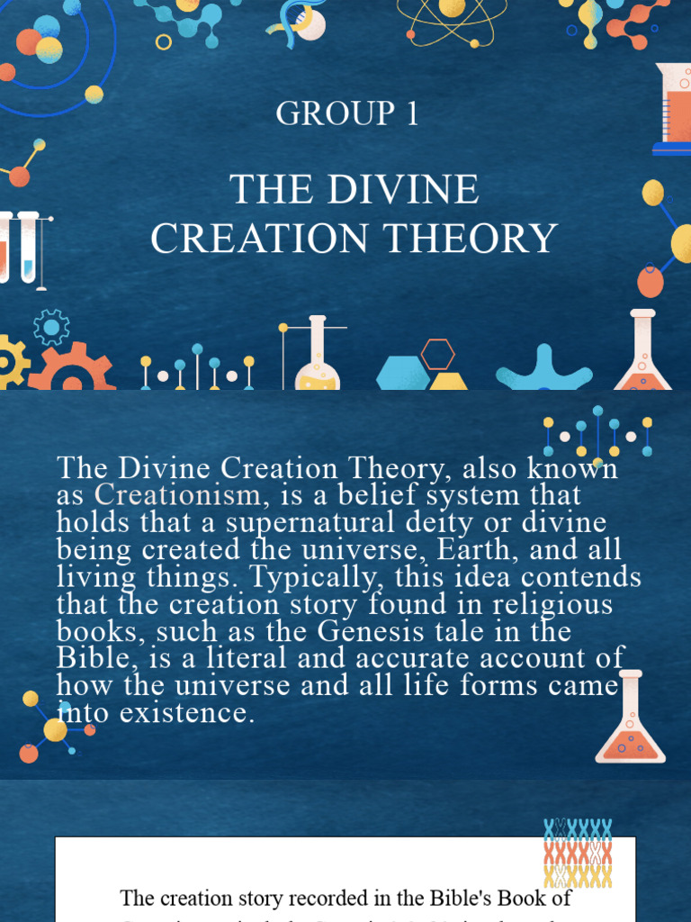 Divine Creation Theory Overview | PDF | Science & Mathematics