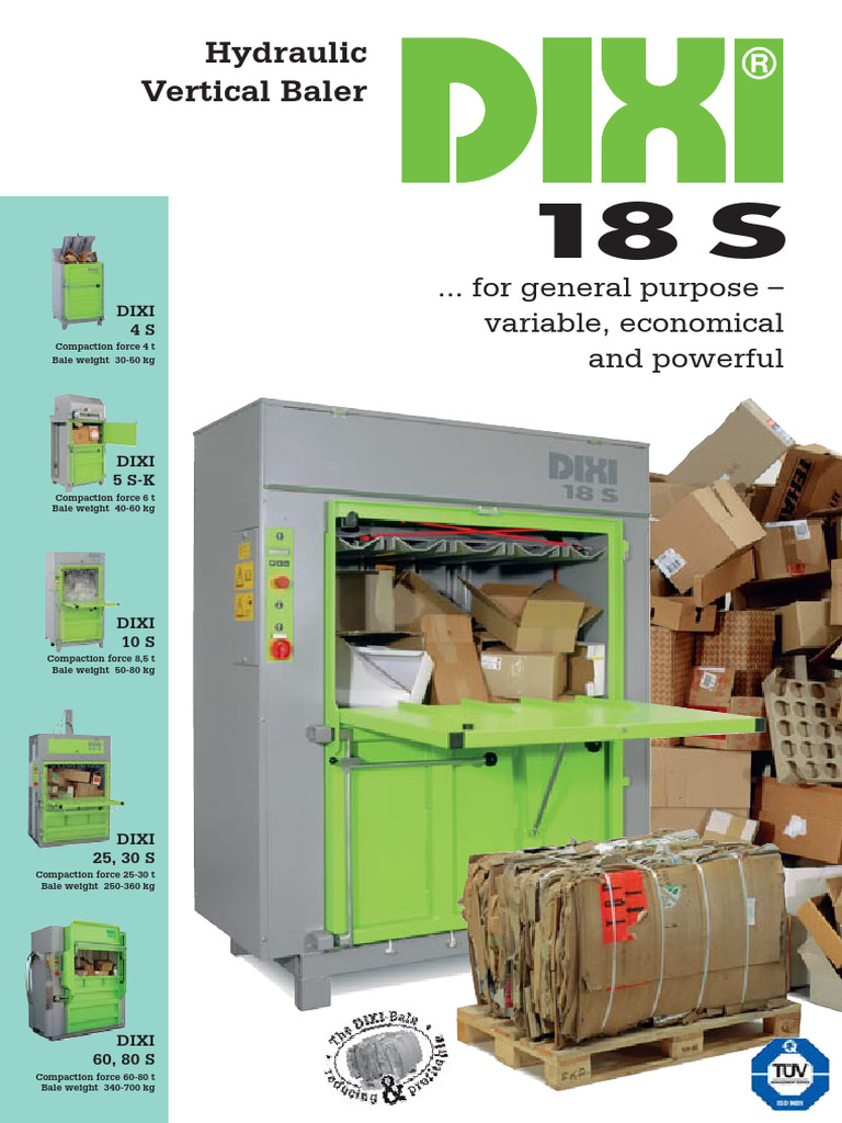 Dixi 18 S Brochure | PDF | Manufactured Goods | Electrical Engineering