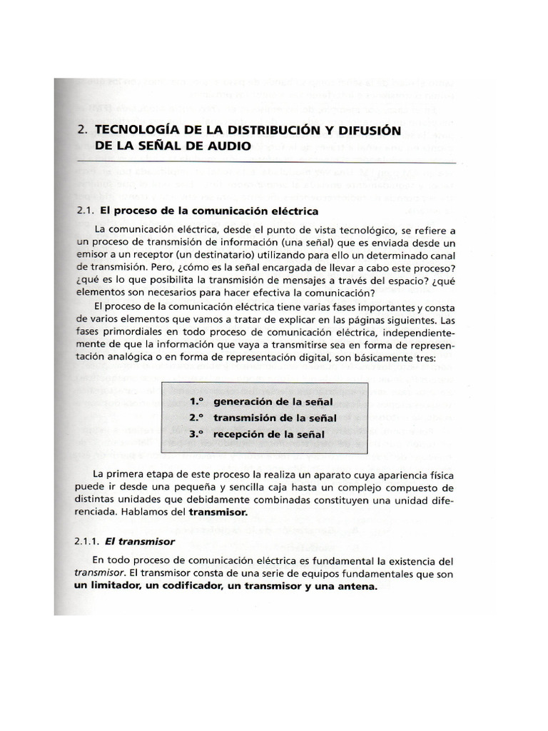 Tecnología Disfusión Radio | PDF