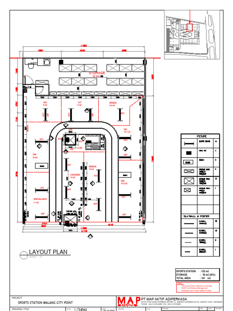 Malang City Point Layout Plan | PDF