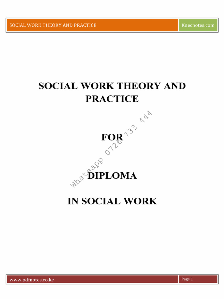 Social-Work-Theory-and-Practice | PDF