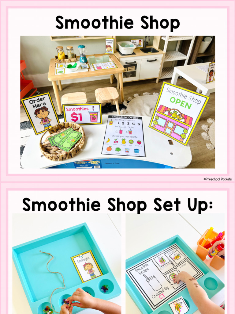 SmoothieShopDramaticPlayCenter 1 | PDF
