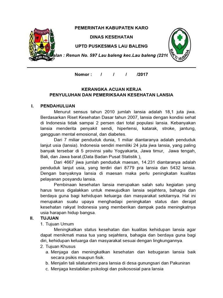 Kak Lansia | PDF