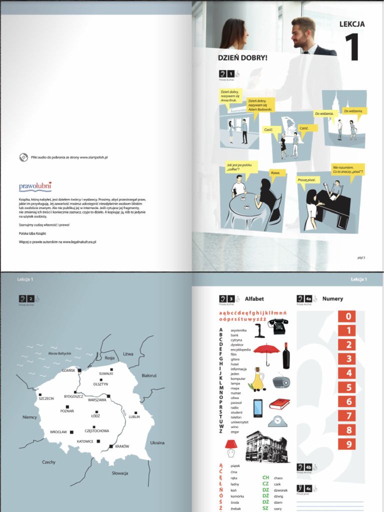 Lekcja 1, START 1 A1 | PDF